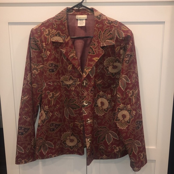 Appleseed's | Jackets & Coats | Appleseeds Floral Jacket | Poshmark